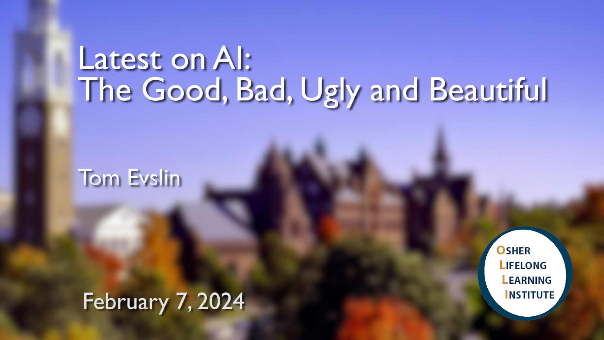 Latest on AI: The Good, Bad, Ugly and Beautiful 2/7/2024 | Onion River ...