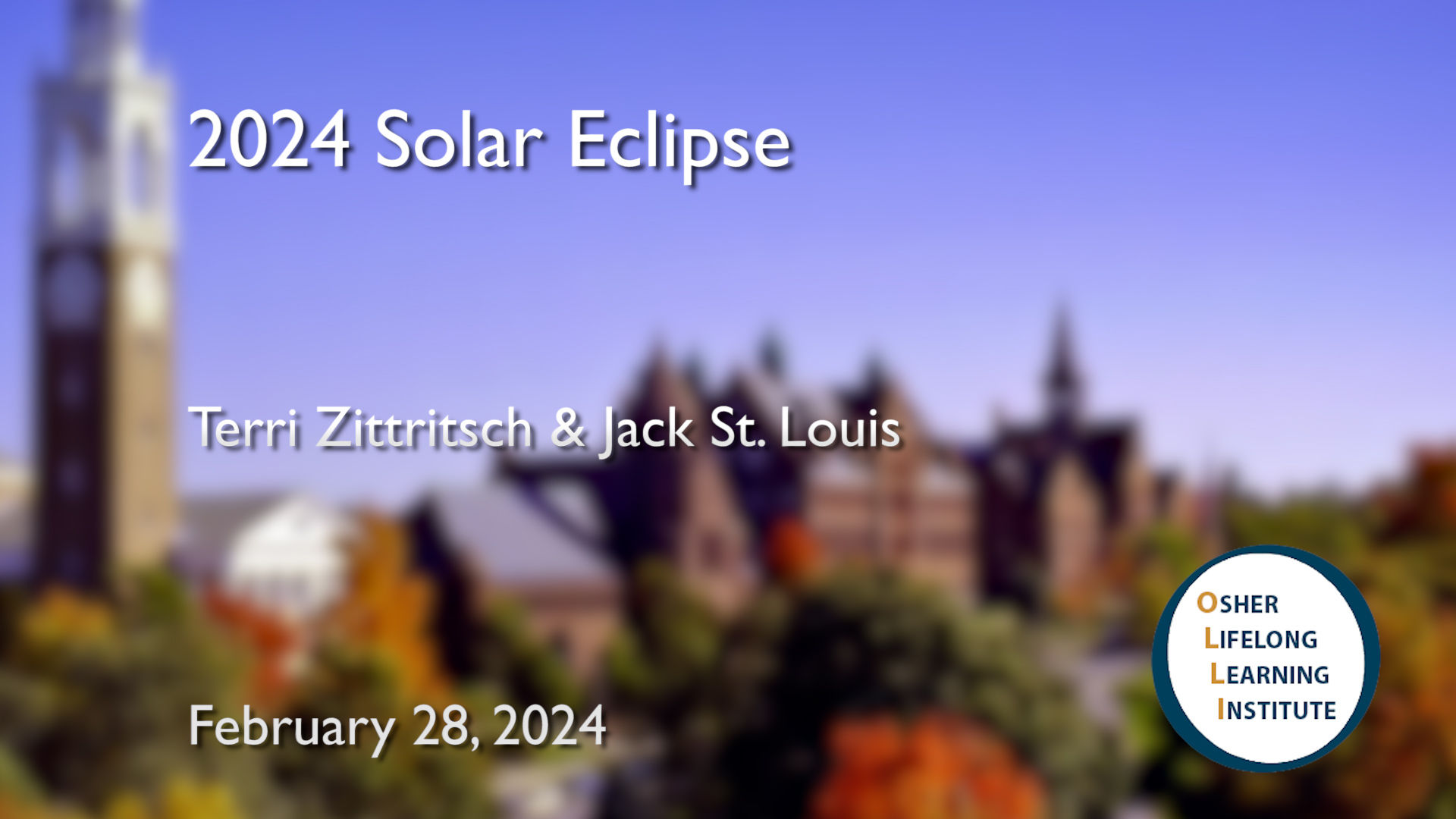 2024 Solar Eclipse 2/28/2024 | Onion River Community Access Media
