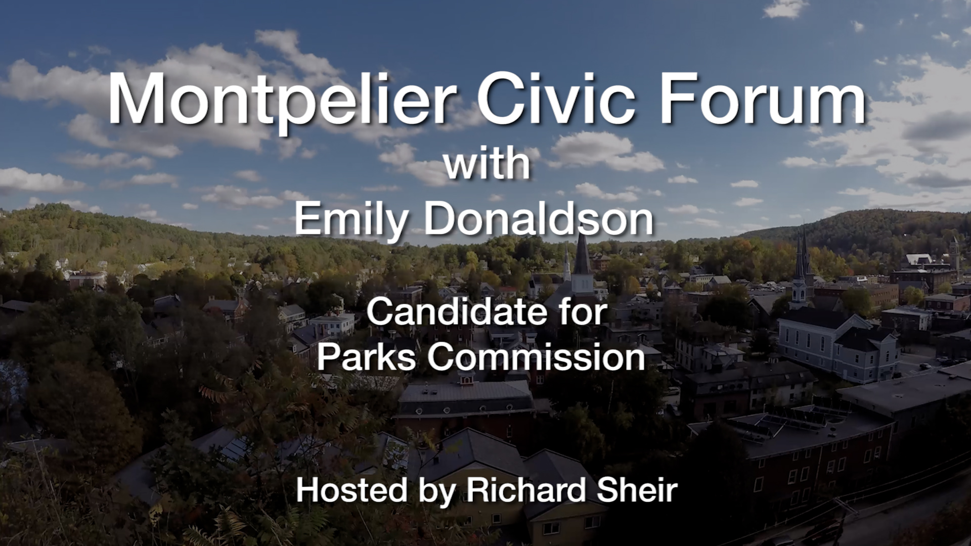 Emily Donaldson, Candidate for Parks Commission 2/24/2022 | Onion River ...