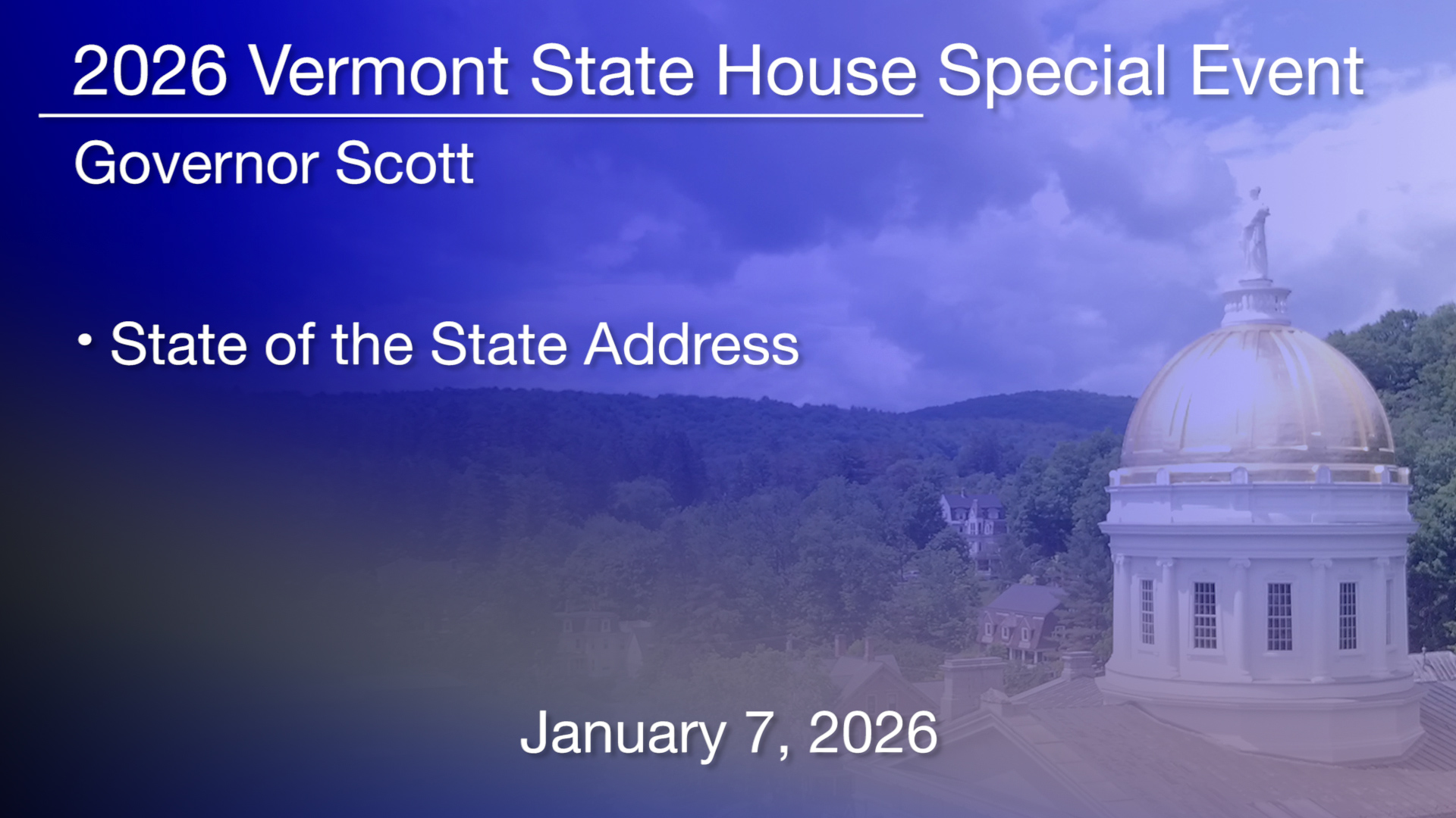 Governor's State of the State Address 1/7/2026 | Onion River Community ...