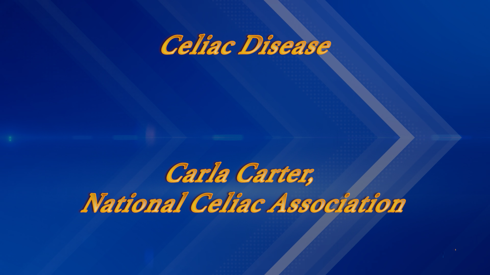 Celiac Disease with Carla Carter | Onion River Community Access Media