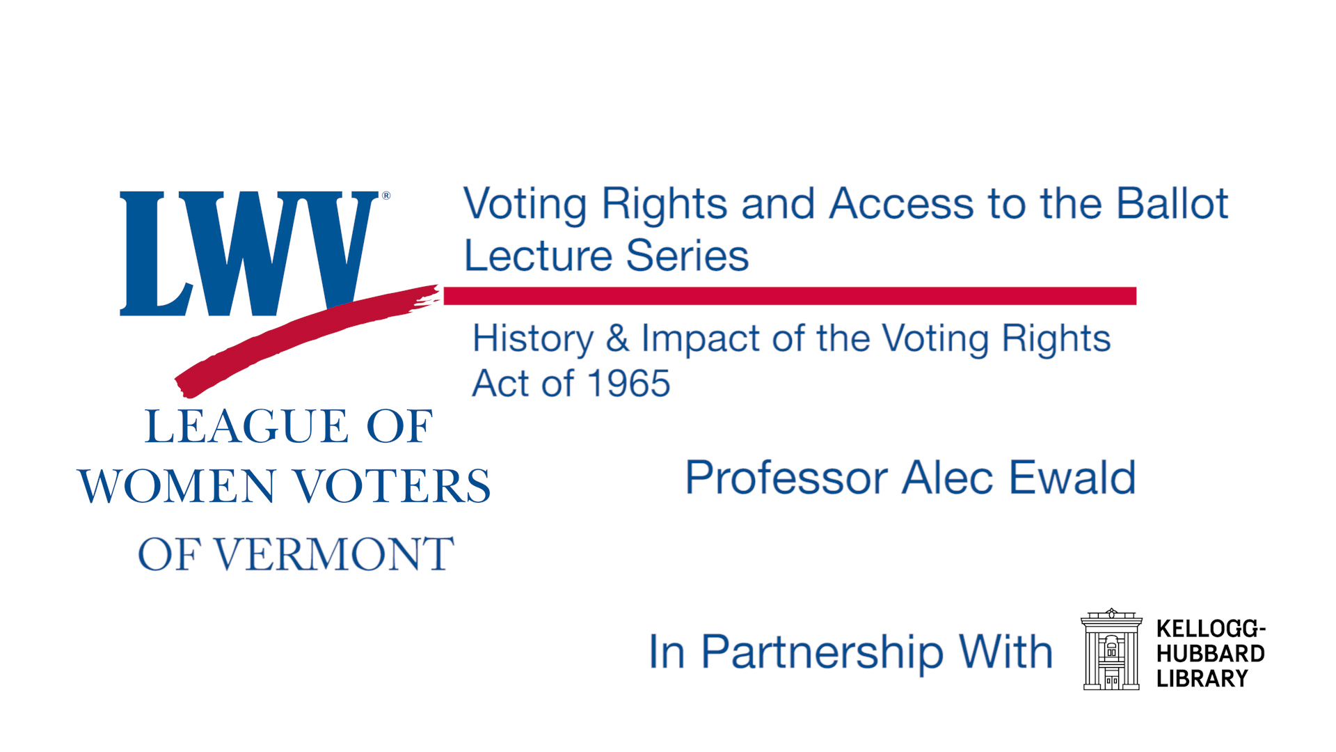 Voting Rights and Access to the Ballot: History and Impact of the ...