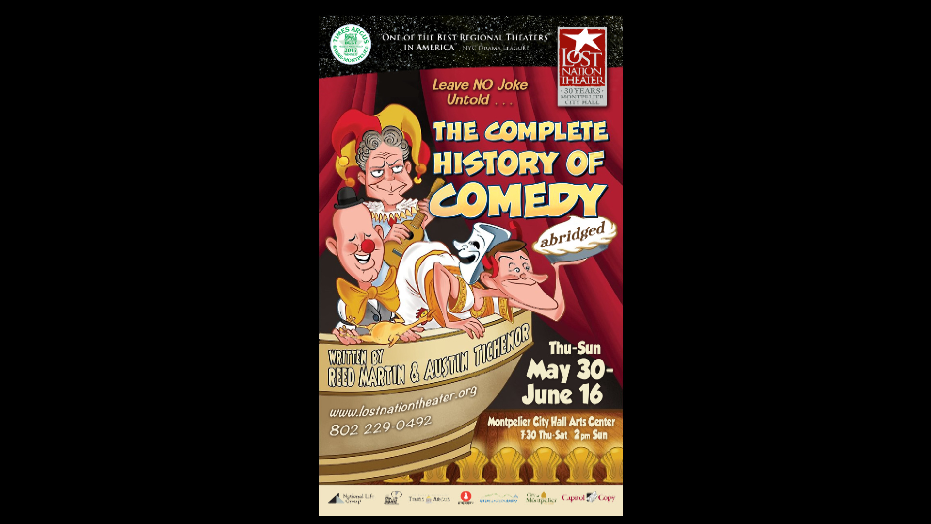 The Complete History Comedy | Onion River Community Access Media