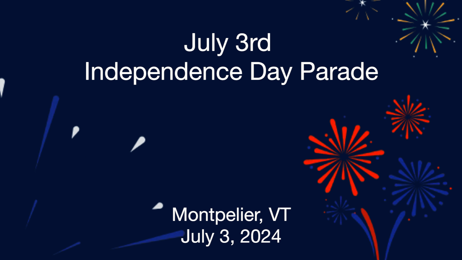 July 3rd Independence Day Parade 2024 | Onion River Community Access Media