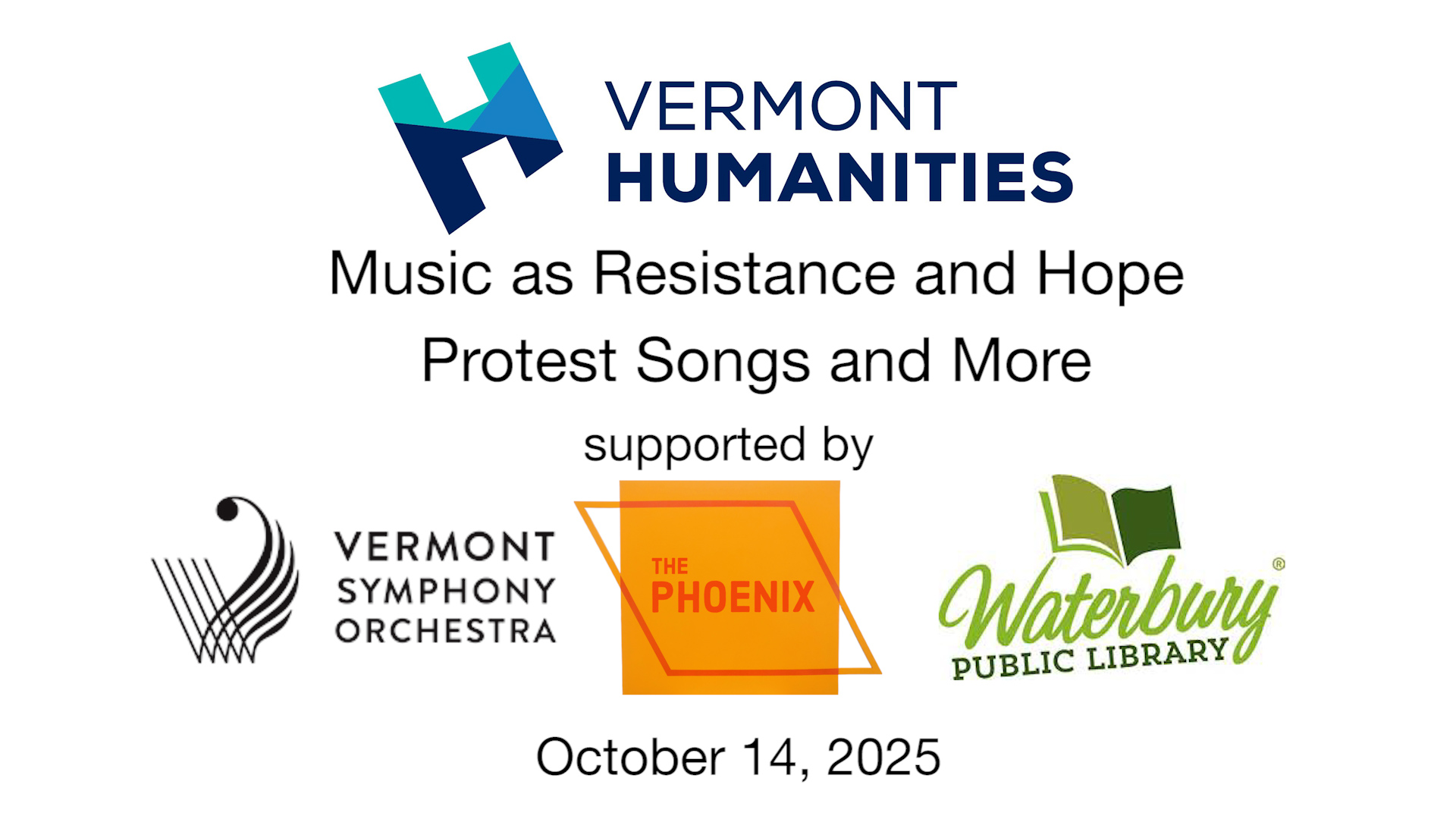 Music as Resistance and Hope - Protest Songs and More 10/14/2025 ...