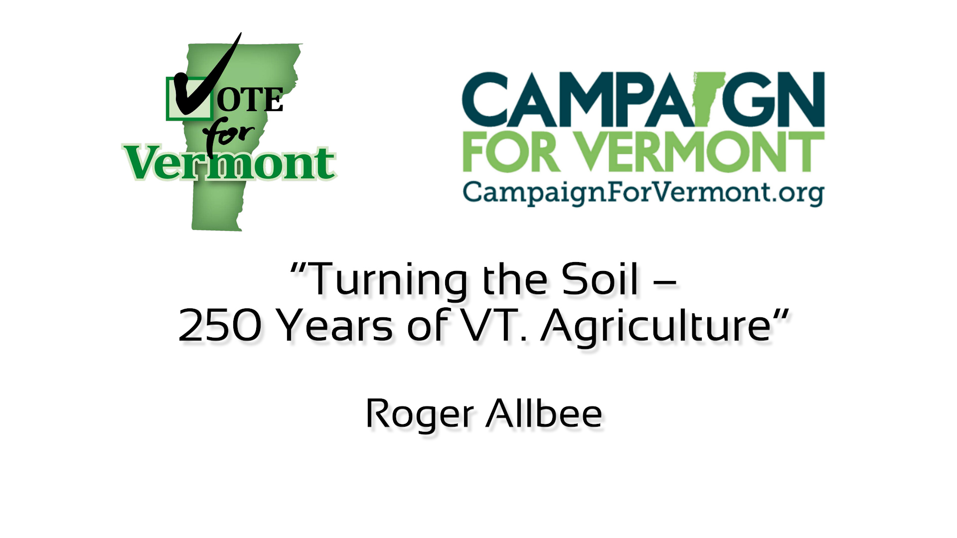Turning the Soil – 250 Years of VT. Agriculture | Onion River Community ...