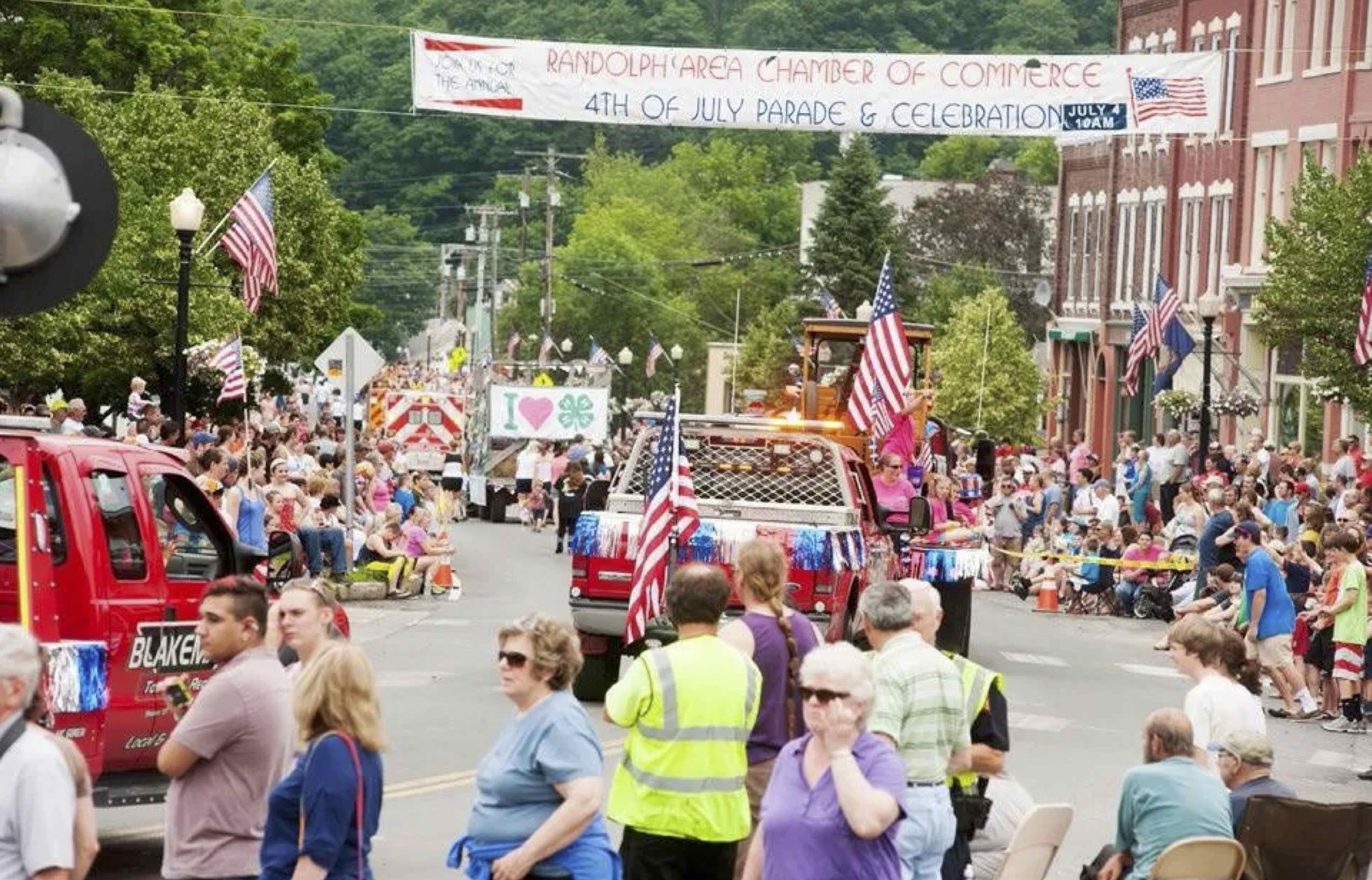 Randolph July 4th Parade 2025 LIVE at 10:00AM | Onion River Community ...